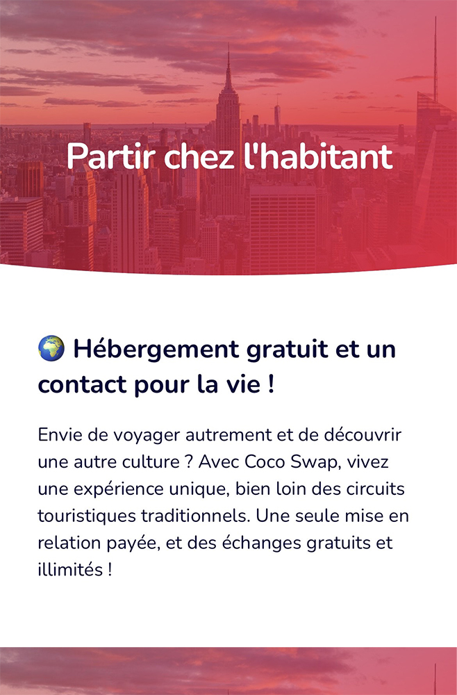 Coco Swap : pour un séjour culturel authentique chez l’habitant