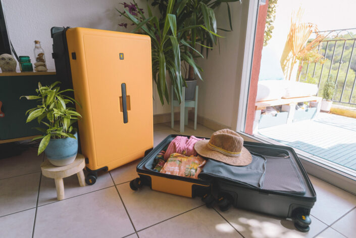 Test de la valise voyageur Check-In de chez Level8 - L'Oiseau Rose